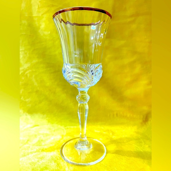 Crystal Rock Aurea | Dining | 3 Pc Royal Crystal Rock Aurea Gold Water ...